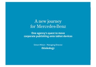 A new journey for Mercedez-Benz | PDF