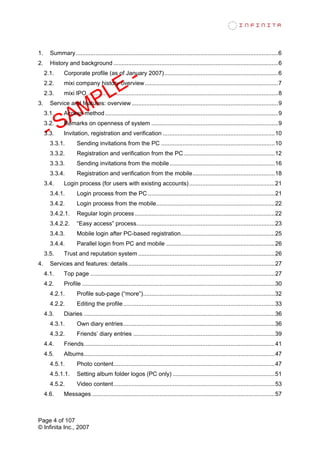 mixi Research Report Preview | PDF