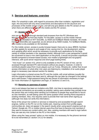 mixi Research Report Preview | PDF