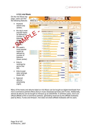 mixi Research Report Preview | PDF