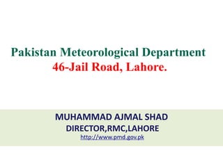 seasonal forecast multan Pakistan | PPTX