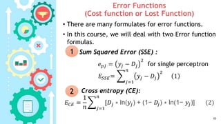 04 Multi-layer Feedforward Networks | PPTX