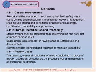 FOOD PRODUCTION AWARENESS TRAINING | PPT