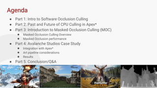 Masked Occlusion Culling | PPTX