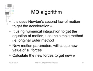 04 molecular dynamics | PDF