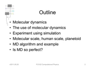04 molecular dynamics | PDF