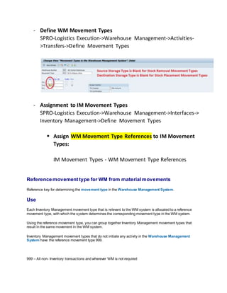 04 movement types and transfer requirement | PDF