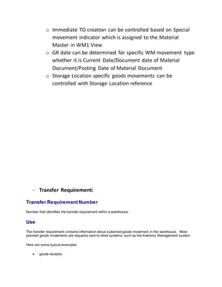 04 movement types and transfer requirement | PDF
