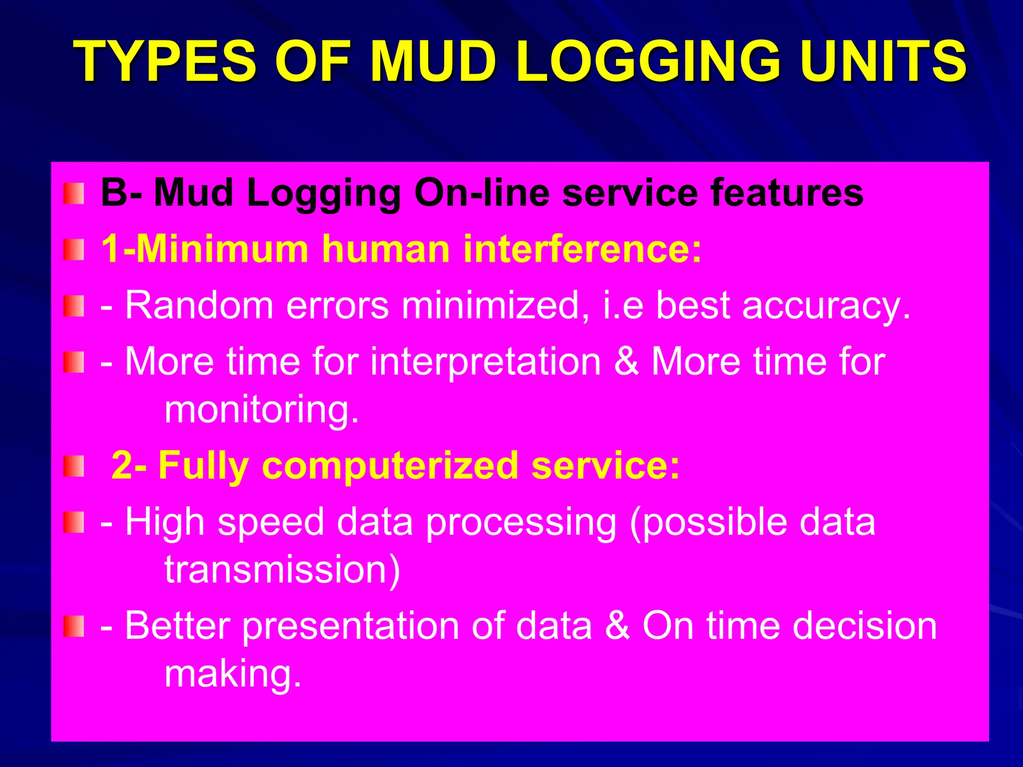 04_Mud Logging Theory, Lag Calculatios & Responsibility.ppt