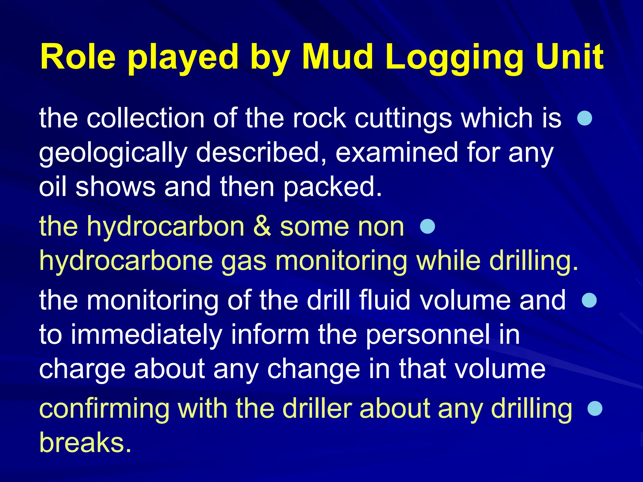 04_Mud Logging Theory, Lag Calculatios & Responsibility.ppt
