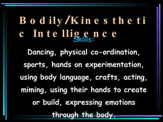 04 Multiple Intelligences (Final Presentation) | PPT