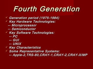 Generation of computer | PPT