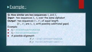 Sequence Alignment | PPT