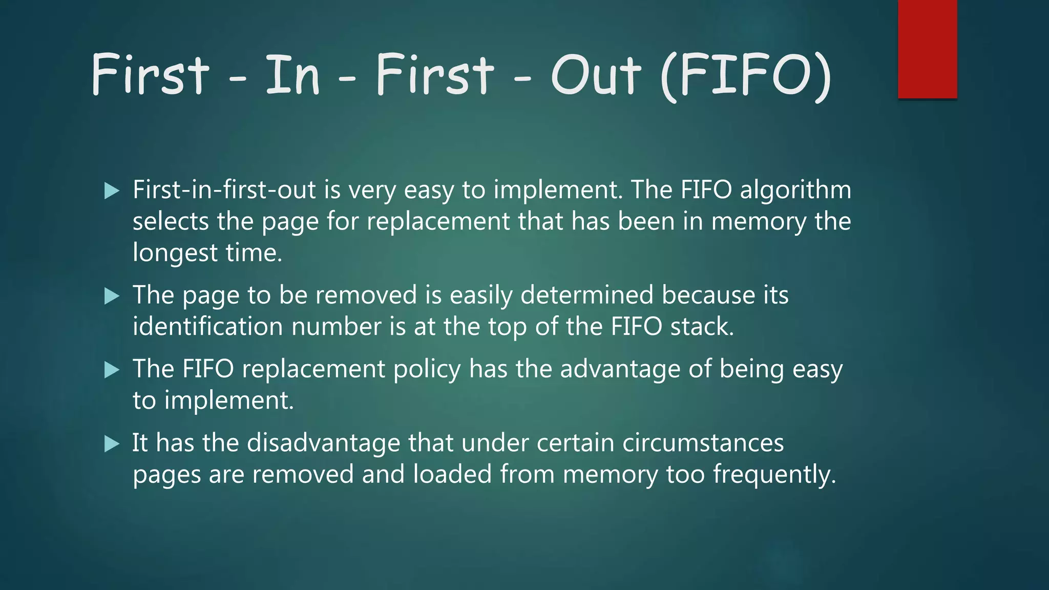 Virtual Memory in Operating System | PPTX