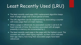 Virtual Memory in Operating System | PPTX