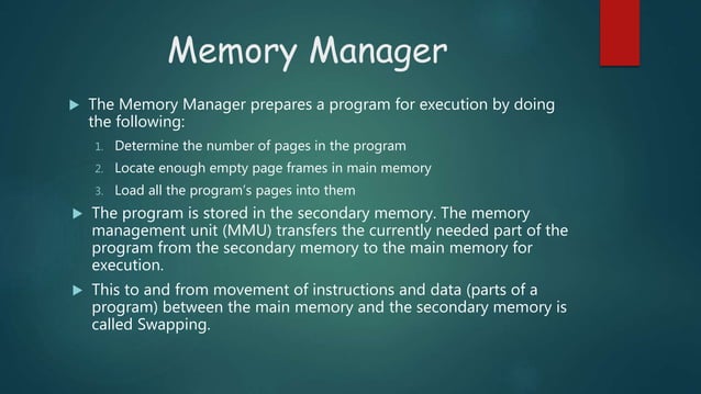 Virtual Memory in Operating System | PPTX