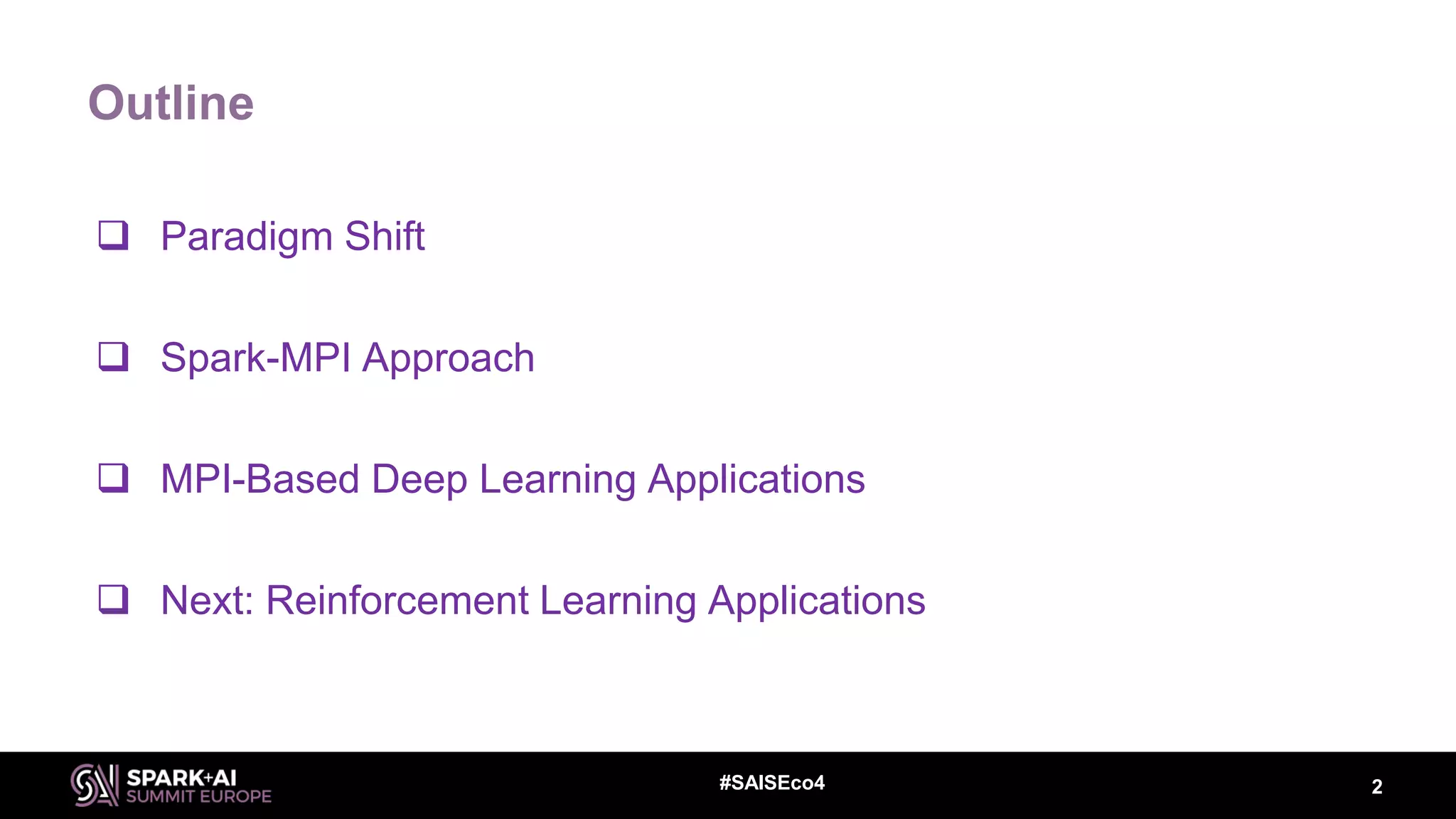 Spark-MPI: Approaching the Fifth Paradigm with Nikolay Malitsky | PPT