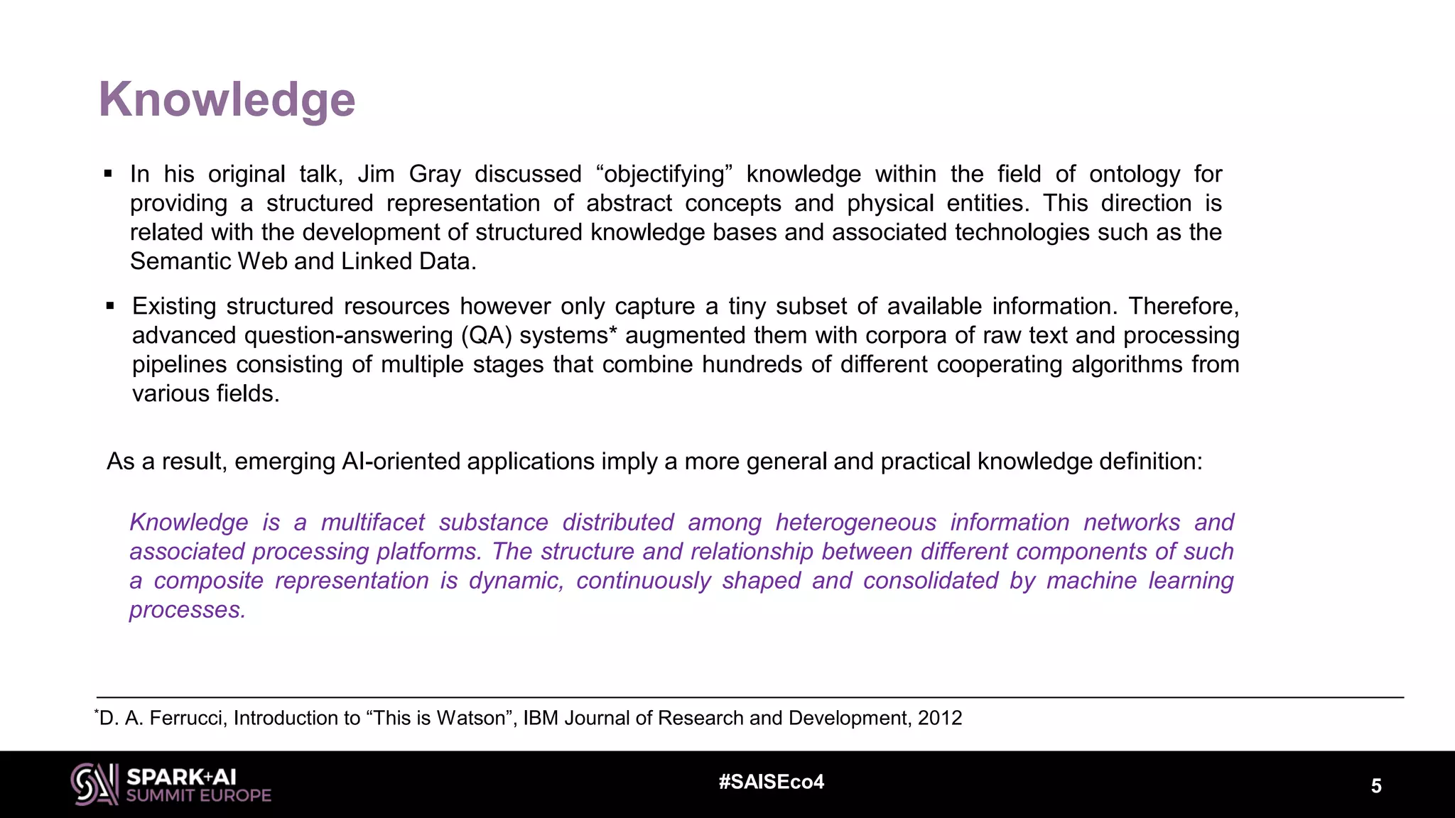 Spark-MPI: Approaching the Fifth Paradigm with Nikolay Malitsky | PPT