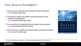 Spark-MPI: Approaching the Fifth Paradigm with Nikolay Malitsky | PPT