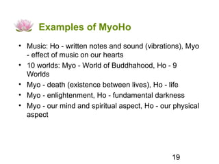 The Meaning of Nam Myo Ho Renge Kyo and Buddhist Practice | PPT ...