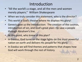 Session 04 Old Testament Overview - Exodus 1-19 | PPT