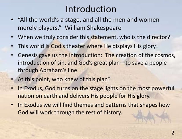 Session 04 Old Testament Overview - Exodus 1-19 | PPT