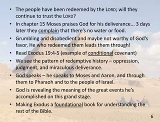 Session 04 Old Testament Overview - Exodus 1-19 | PPT