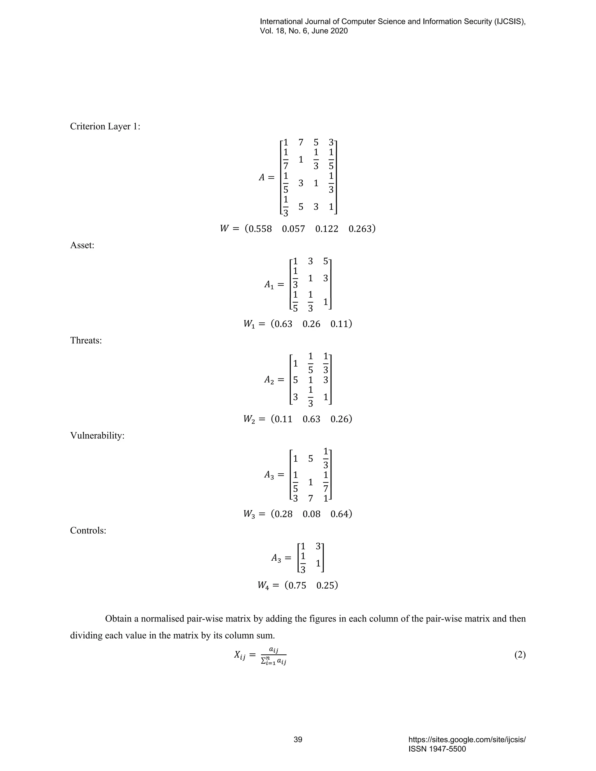 Information Security Risk Analysis Using Analytic Hierarchy Process And