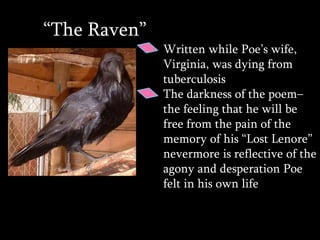 Gothic Elements in Poe's Short Story. | PPTX | Fiction | Books and ...