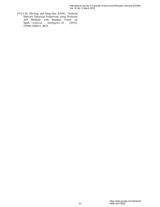 A Survey of Deep Learning Algorithms for Malware Detection | PDF | Artificial Intelligence ...