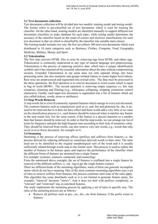 An Evaluation of Preprocessing Techniques for Text Classification | PDF