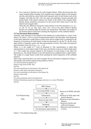 An Evaluation of Preprocessing Techniques for Text Classification | PDF
