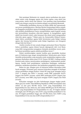 paradigma baru pendidikan islam | PDF