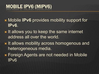 Mobile IP - pavankumar_912 | PPTX
