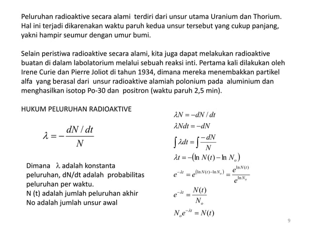 Peluruhan Radioaktif materi fisika nuklir semester ganjil.pptx
