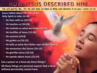 04 personality of holy spirit | PPTX