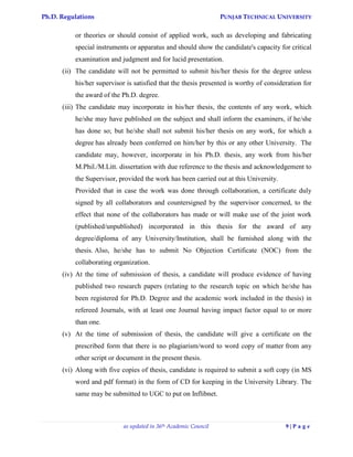 04 ph d_regulations-new | PDF