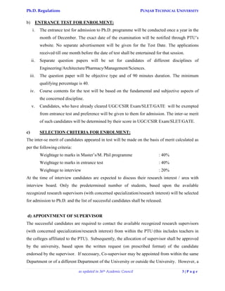 04 ph d_regulations-new | PDF