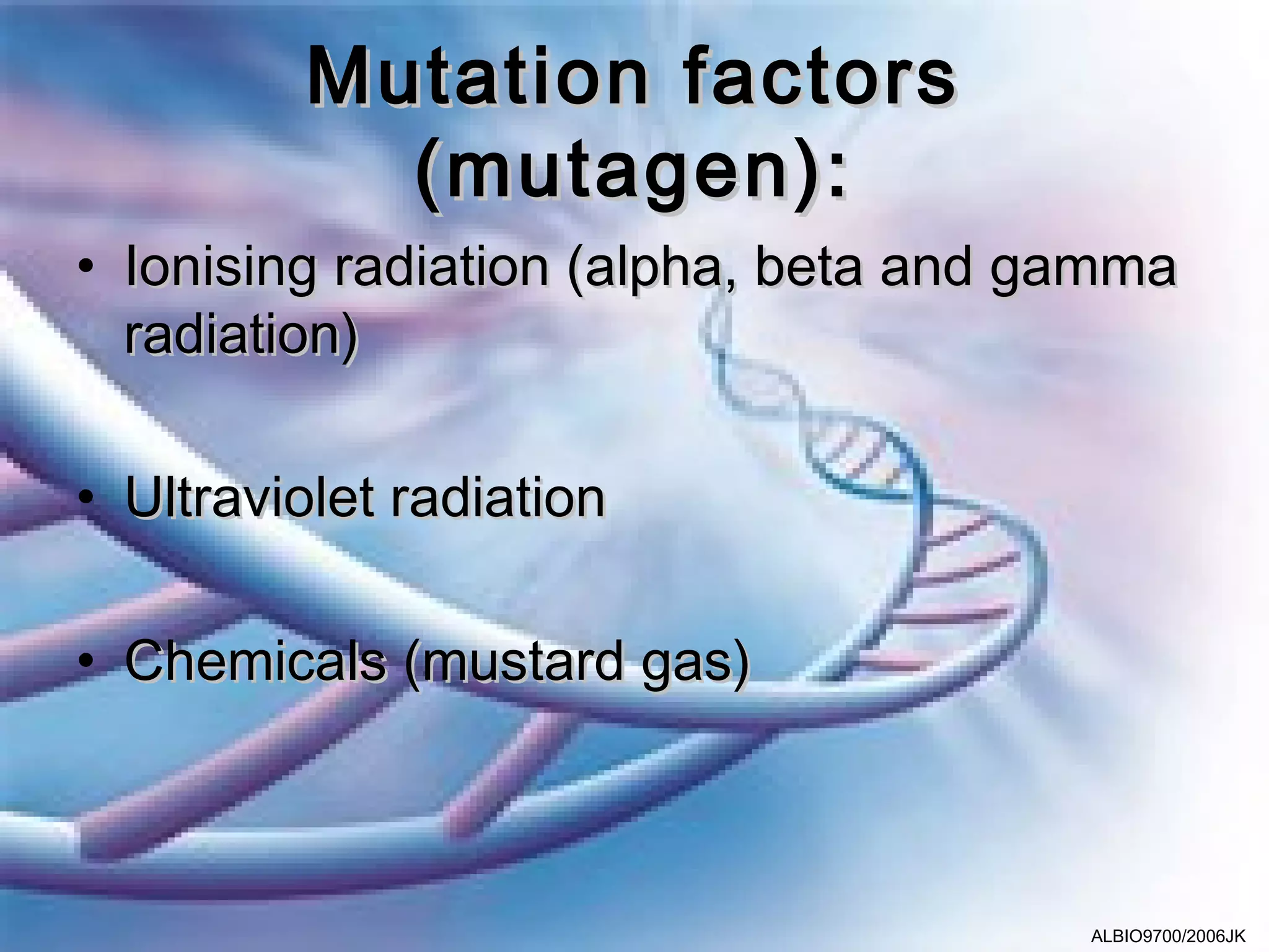 04 Phenotype Change Mutation and Environment | PPT