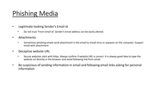 Spam & Phishing | PPTX