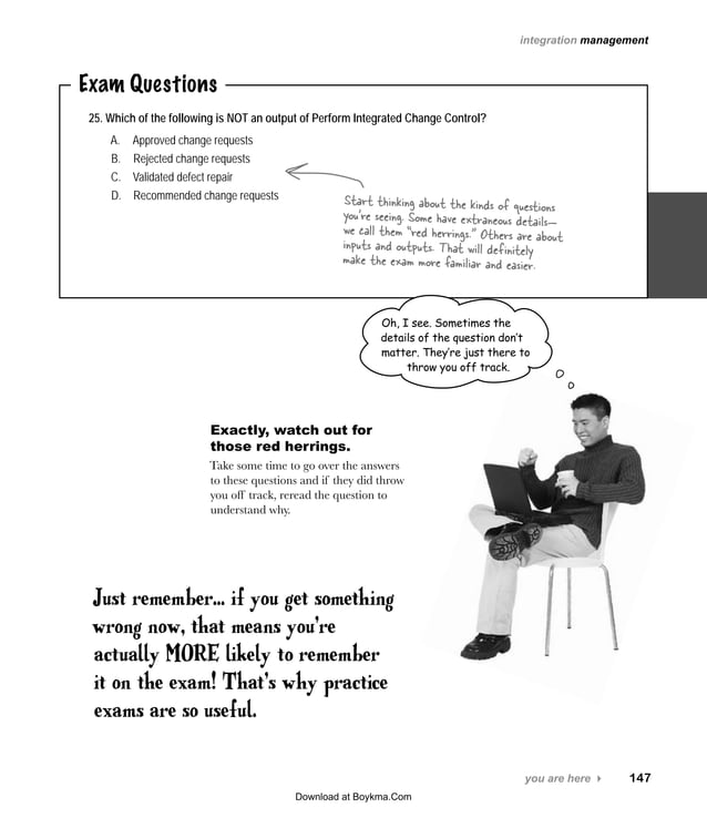 04 pmp integration management exam | PDF