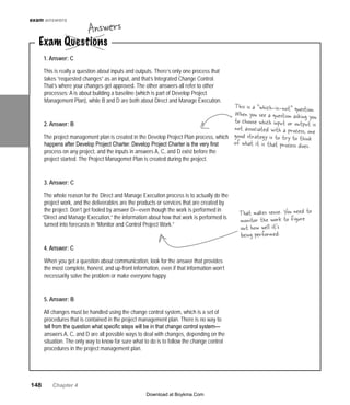 04 pmp integration management exam | PDF