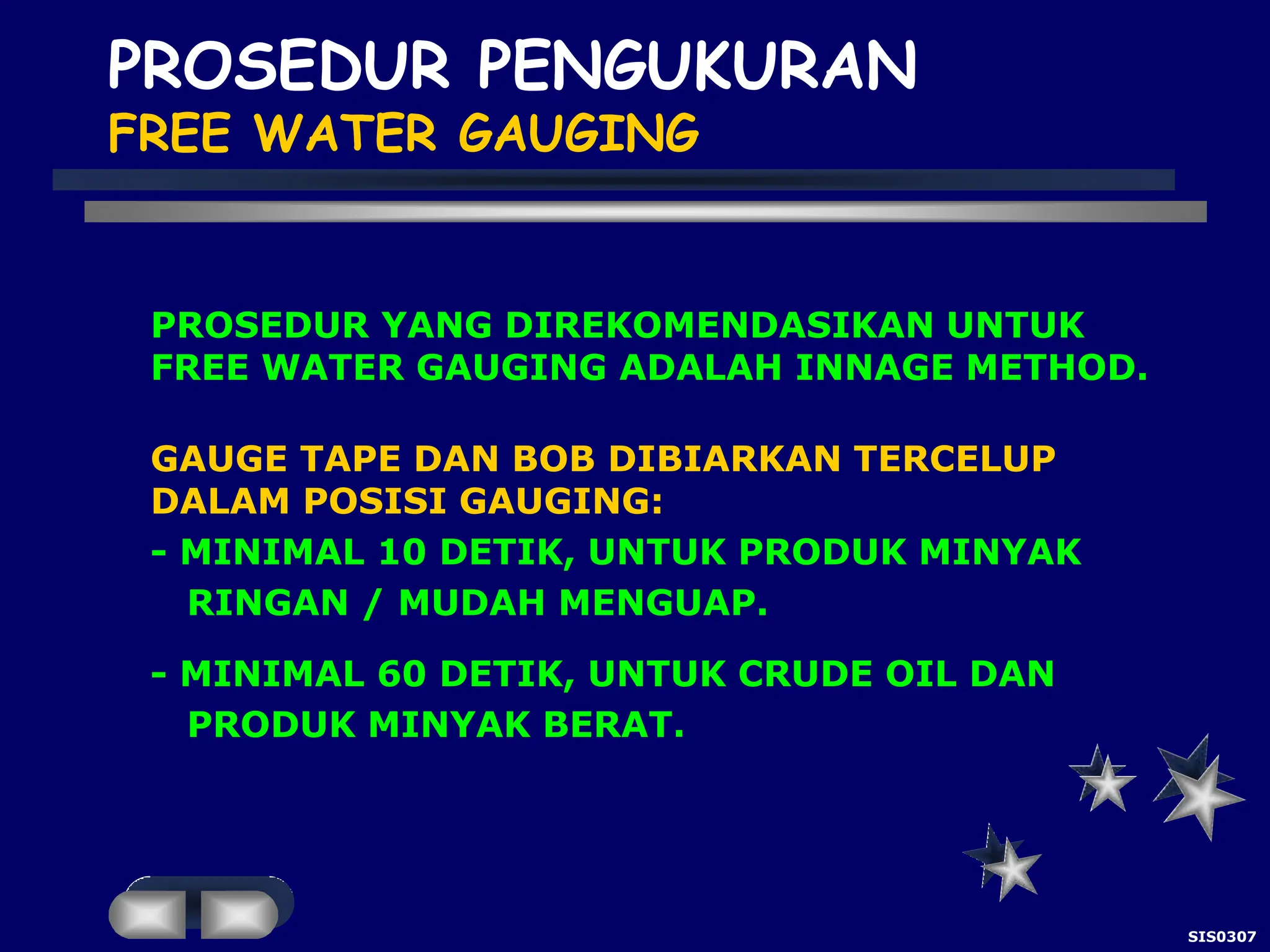 pengukuran tangki kapal tangker menggunakan metode | PPT