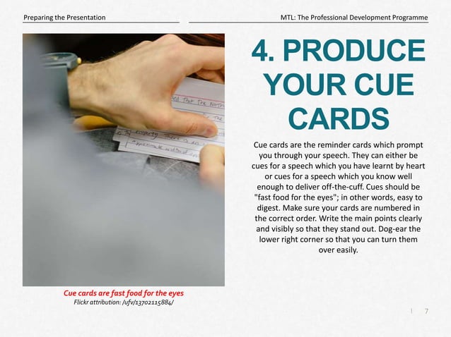 Preparing the Presentation | PPT