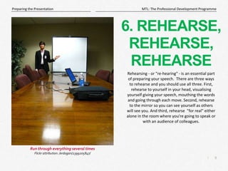 Preparing the Presentation | PPTX