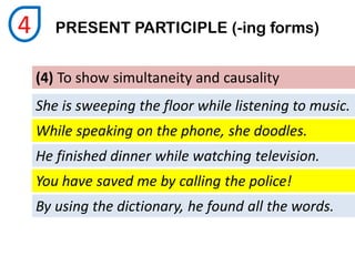 7 writing rules : Part 4 Present Participle | PDF