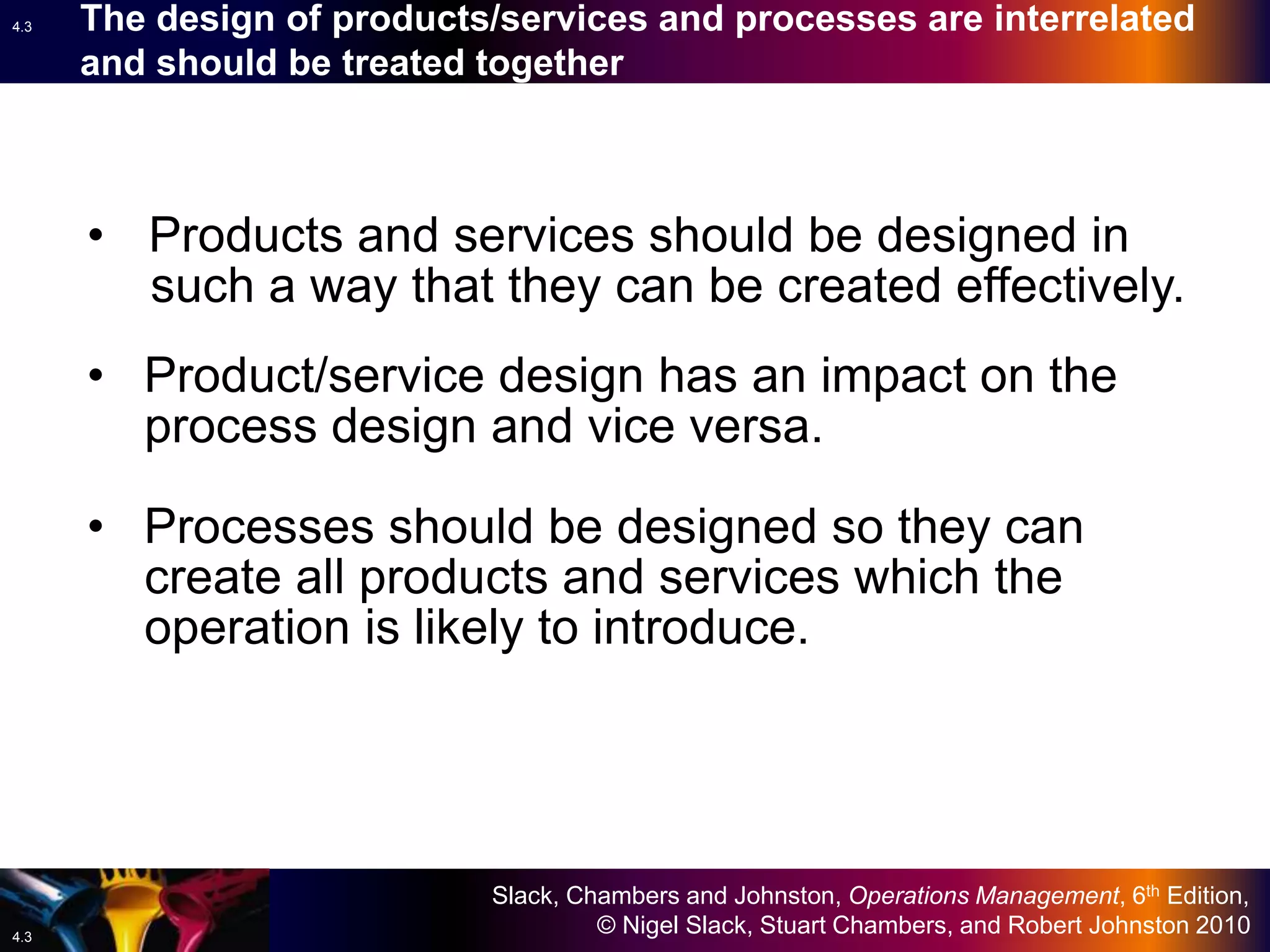 04 process design_Operations Management | PPTX