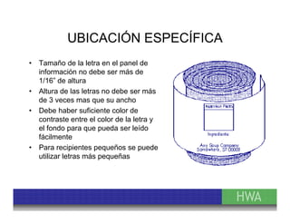 04 proexp normas de etiquetado de lacteos | PDF