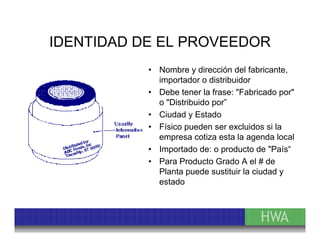 04 proexp normas de etiquetado de lacteos | PDF