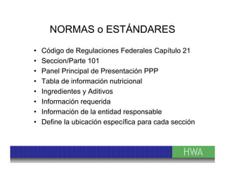 04 proexp normas de etiquetado de lacteos | PDF